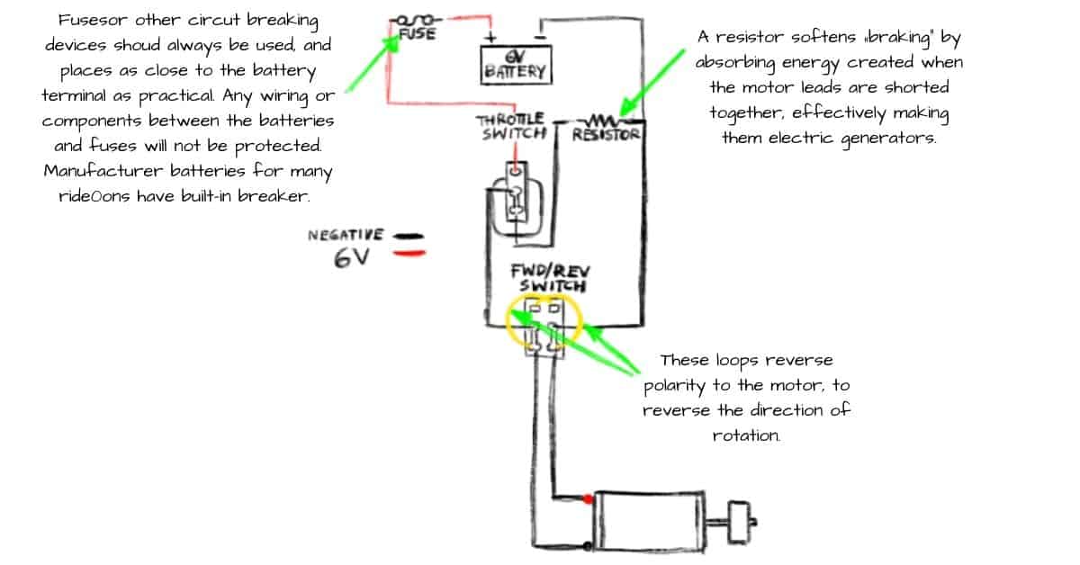 Power Wheels Wiring Diagram (Explained)